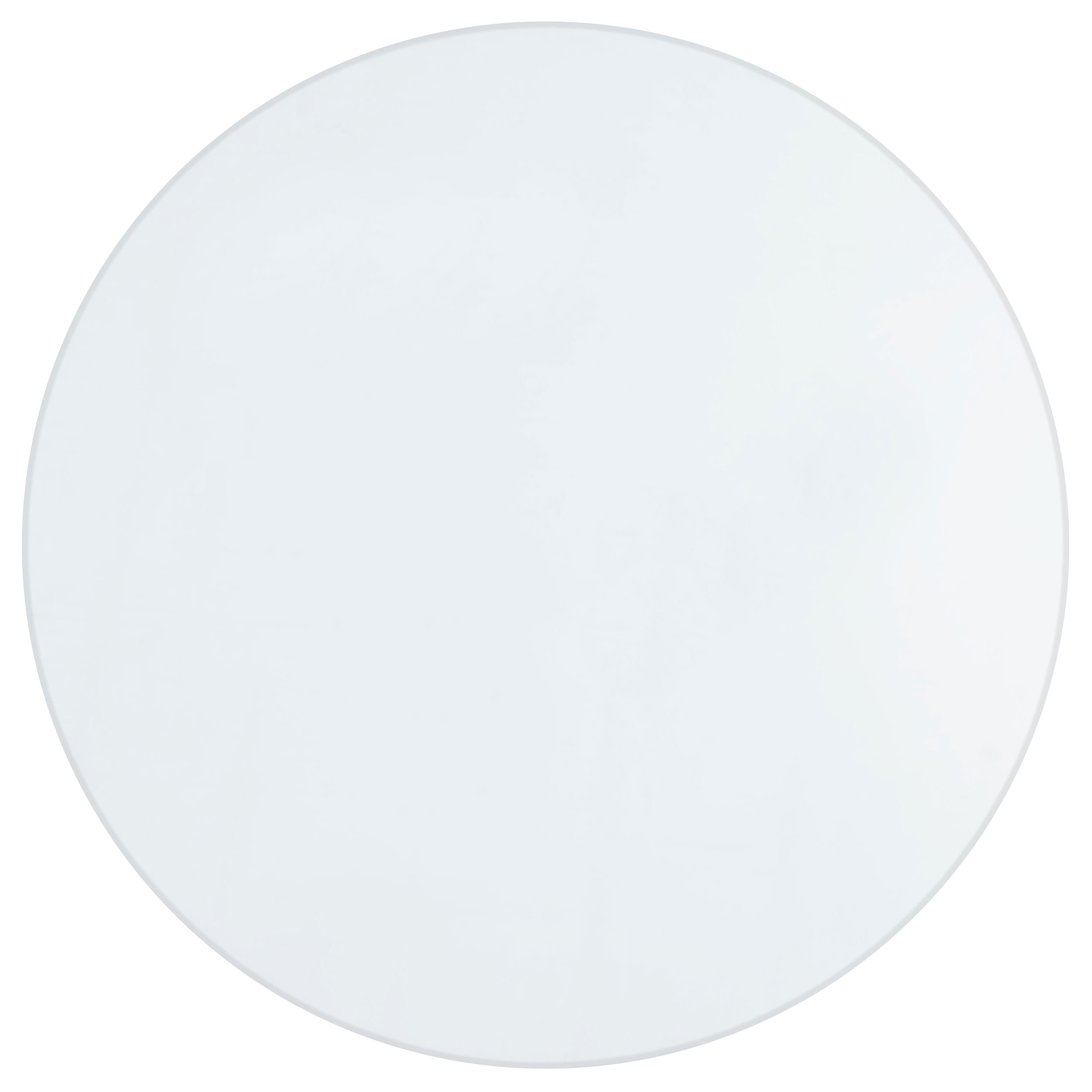 Everly Quinn Ellie 52-Inch Glass Top Counter Height Dining Table Silver ...