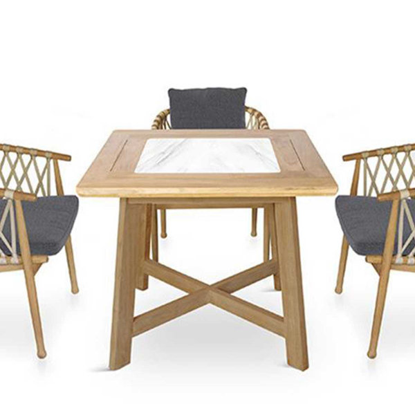 Wildon Home® Tilford Teak Dining Table | Wayfair