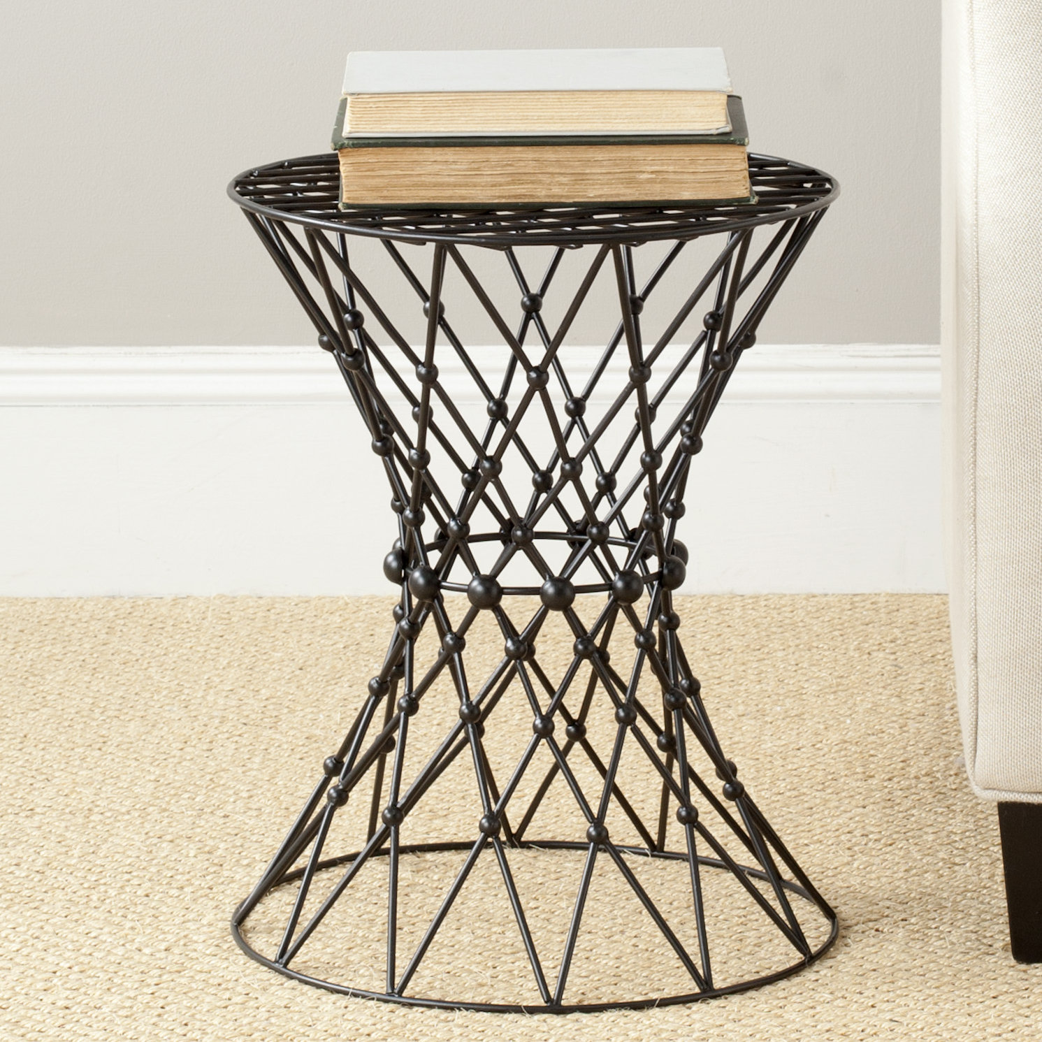 17 Stories Sellam Metal Accent Stool & Reviews | Wayfair