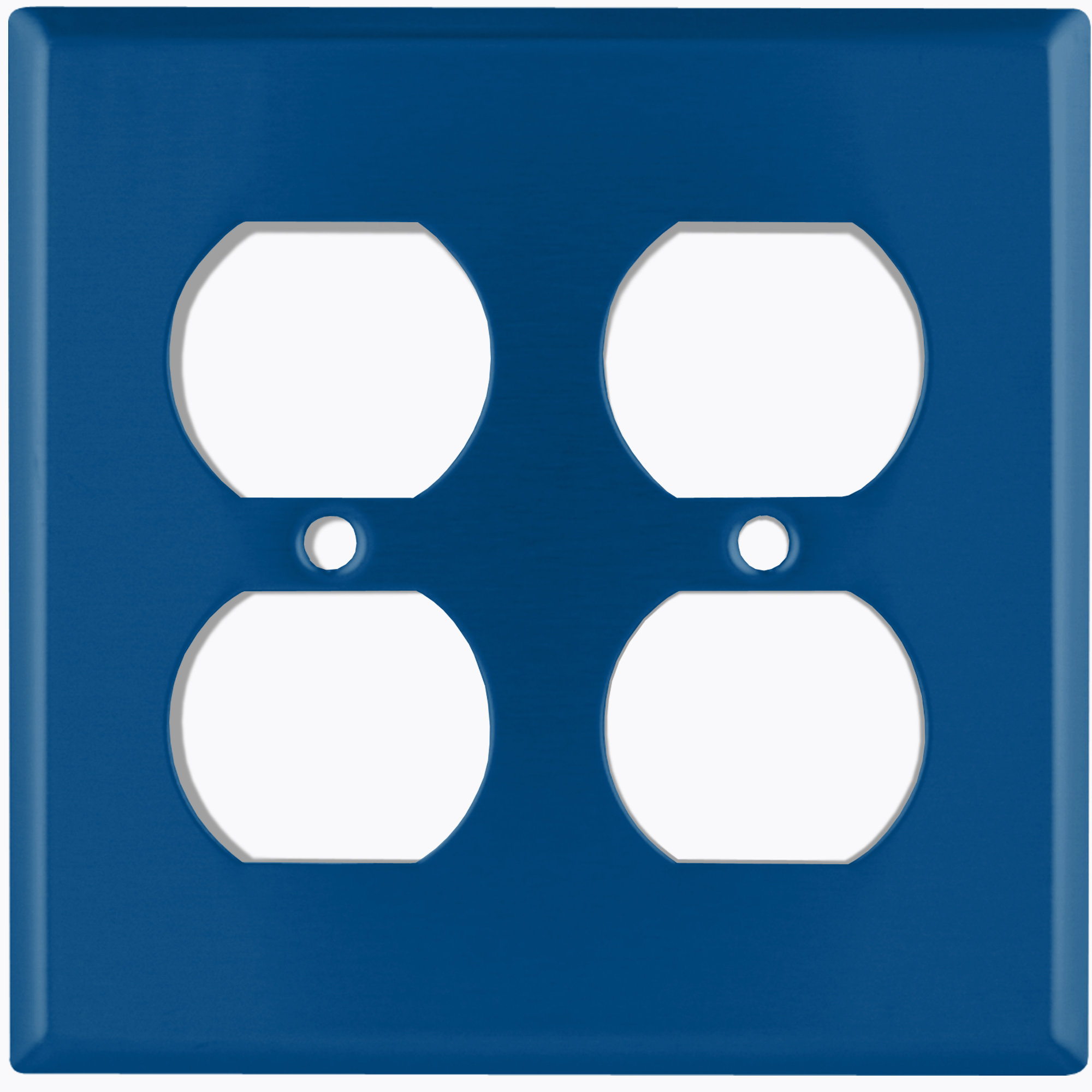 WorldAcc Metal 2-Gang Duplex Outlet Wall Plate | Wayfair