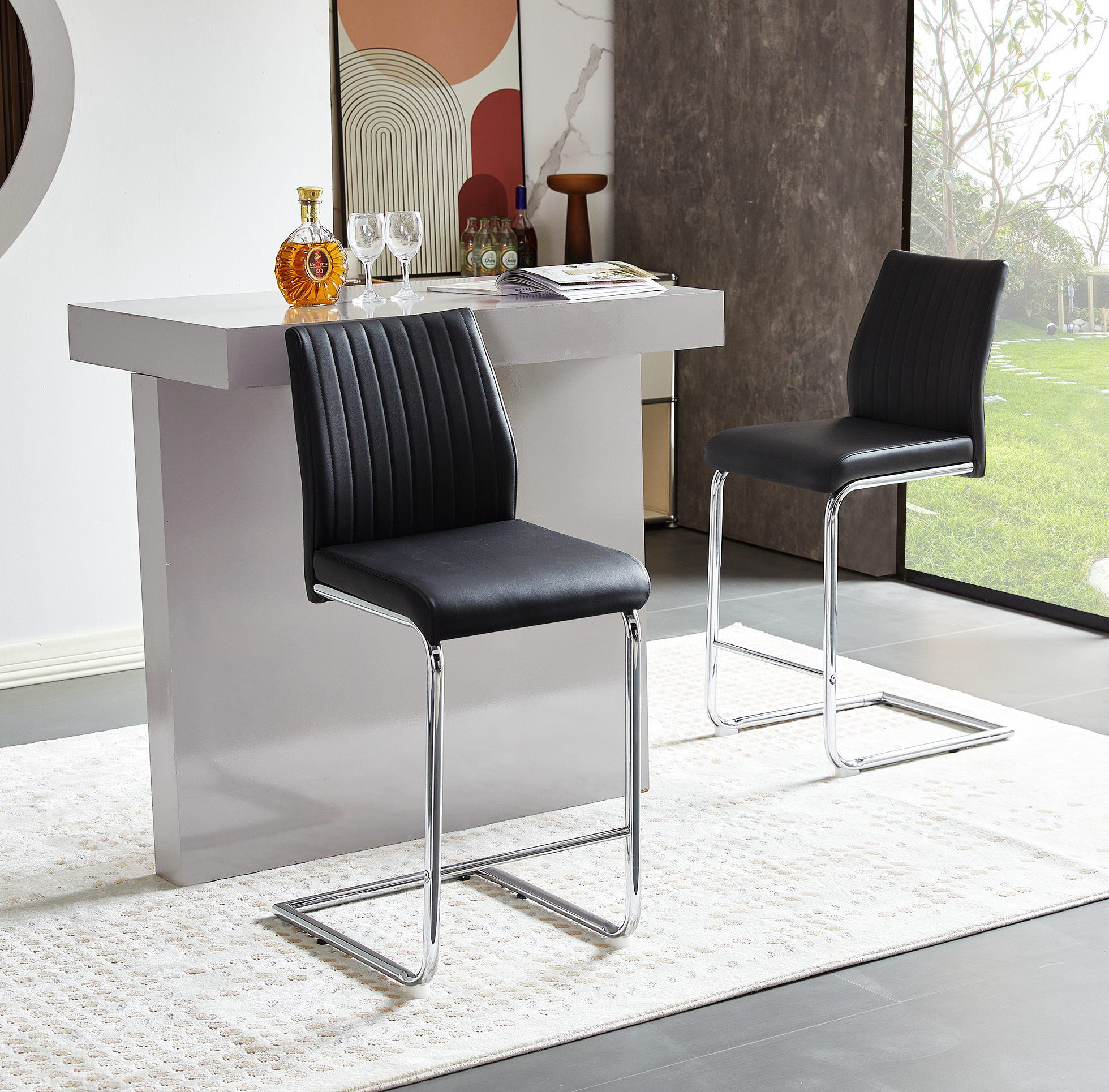 Ivy Bronx Haylynn 25.59'' Counter Stool | Wayfair