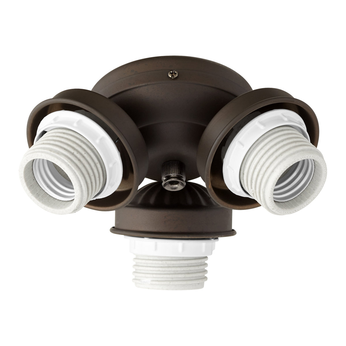 Symple Stuff 3-Light Universal Ceiling Fan Light Fitter | Wayfair