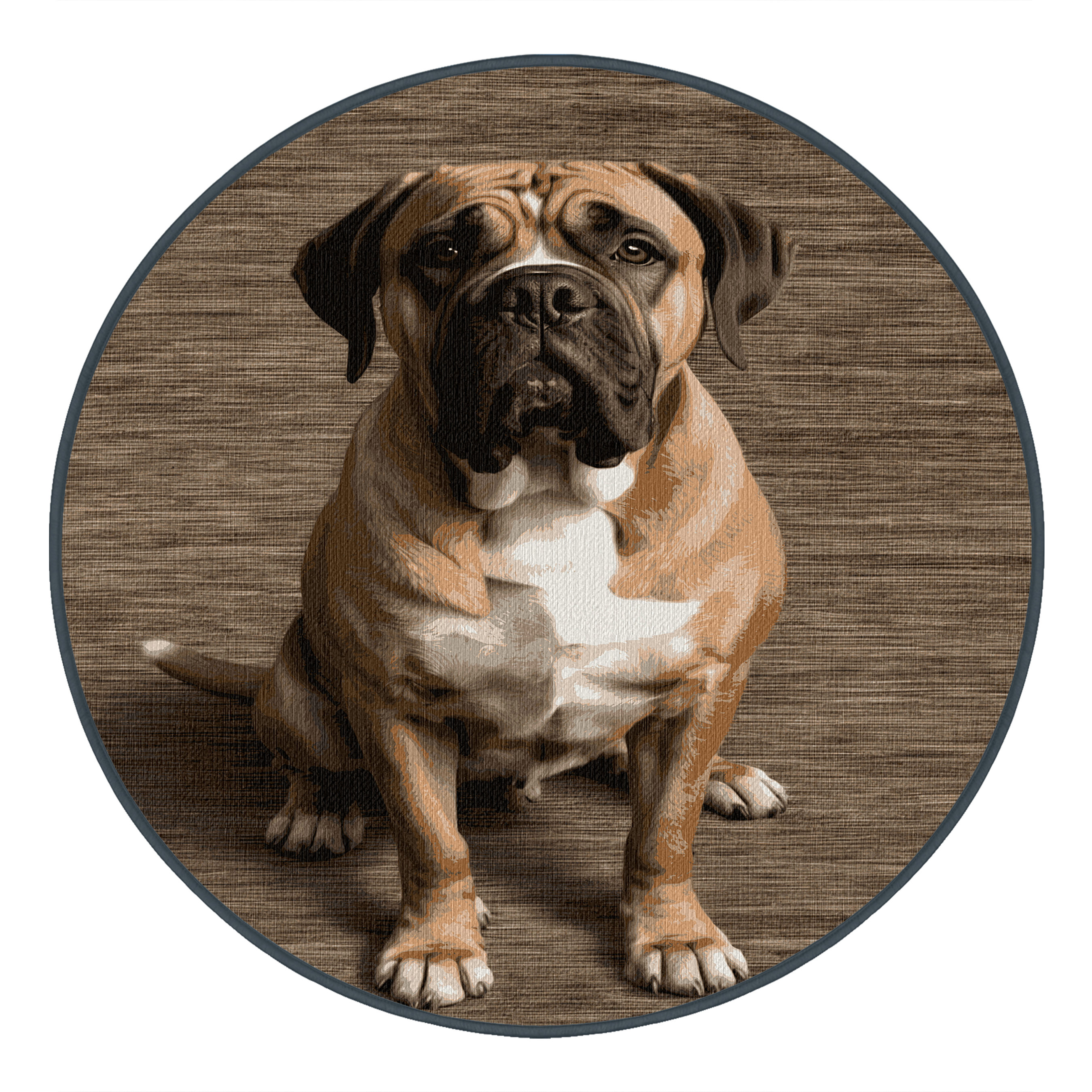 Red Barrel Studio® Washable Neapolitan Mastiff Dogs Area Rug | Wayfair