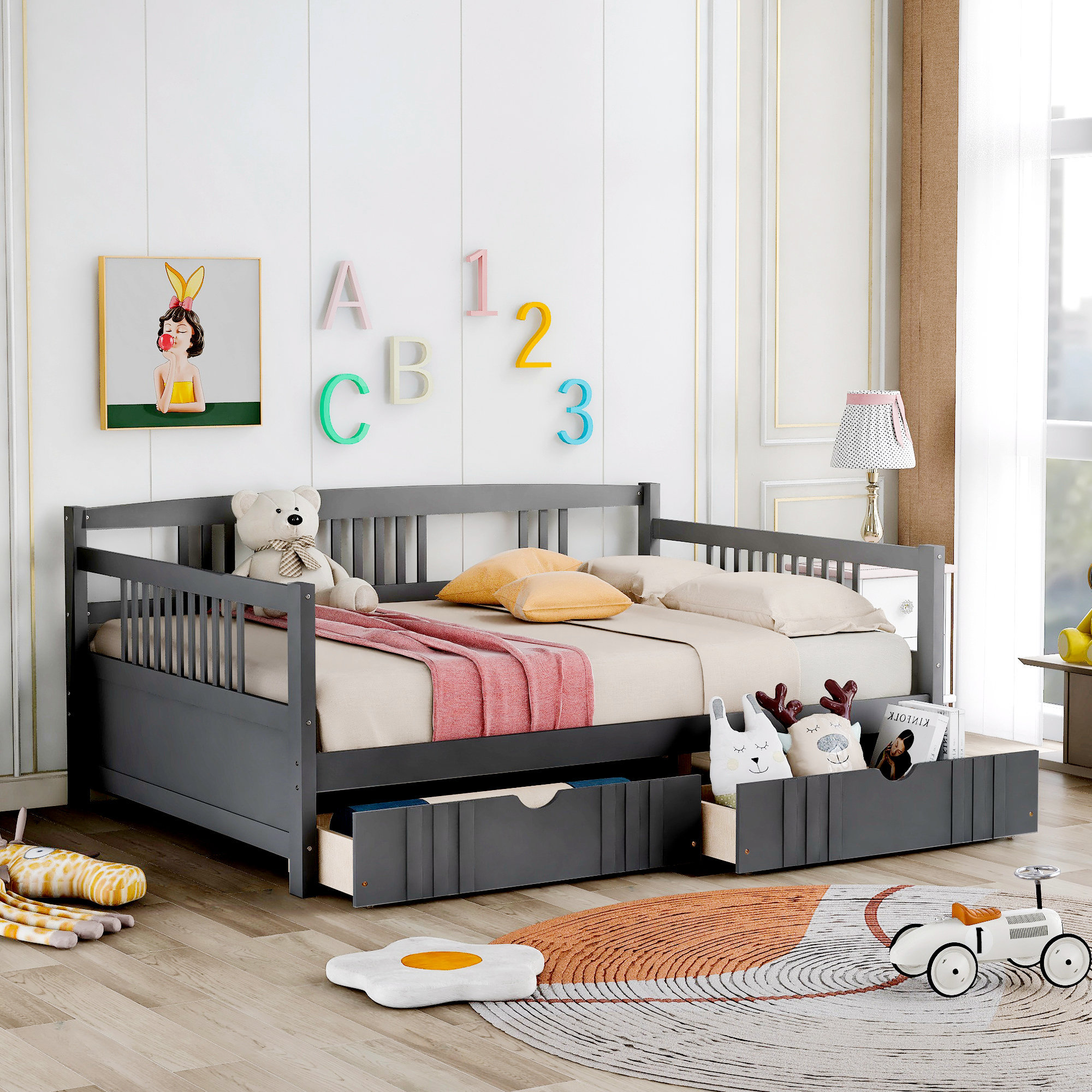 Harriet Bee Alaynna Bed by Harriet Bee & Reviews | Wayfair