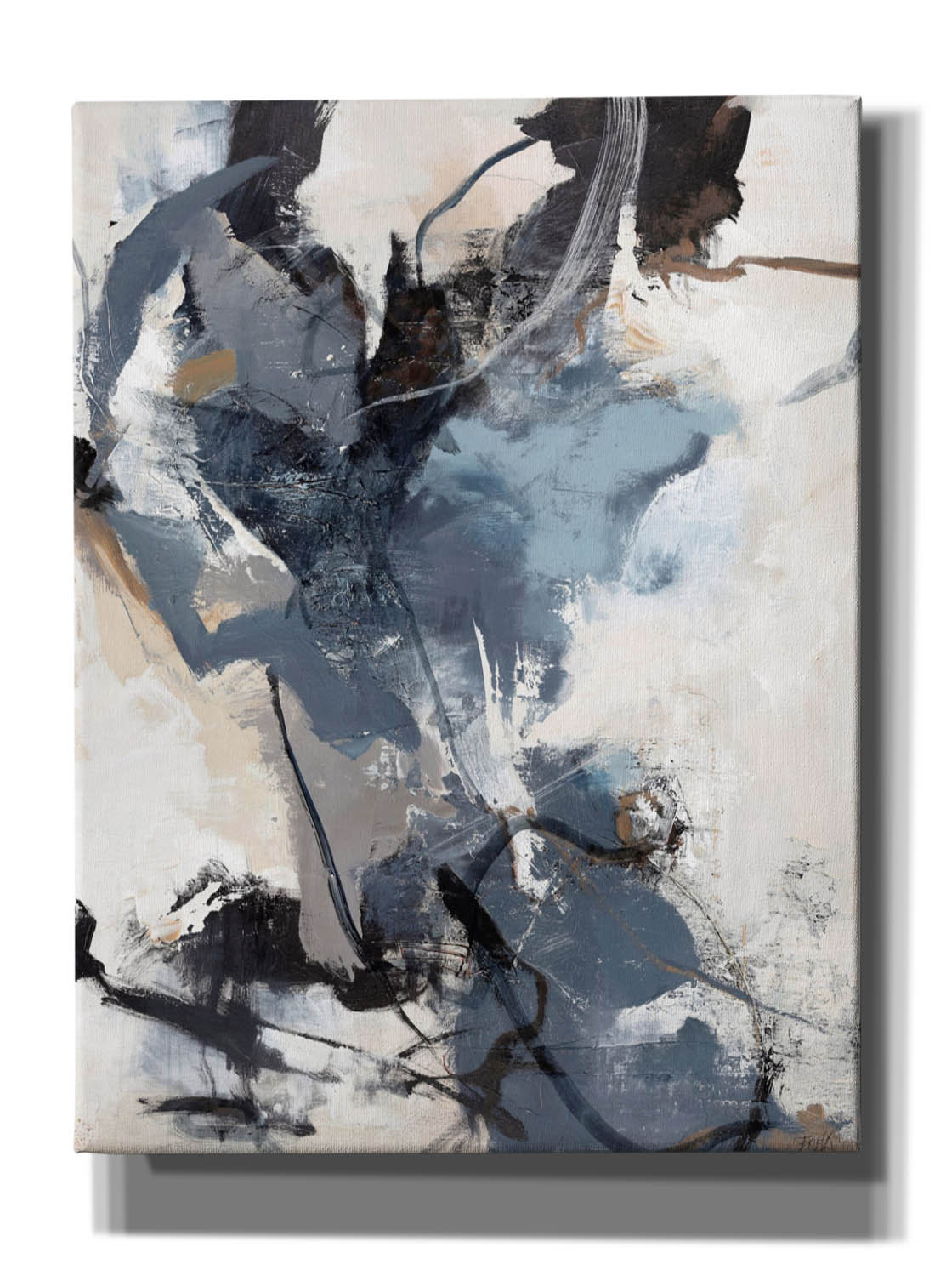 Wrought Studio™ 'Blue Vibes' by Incado Canvas Wall Art | Wayfair