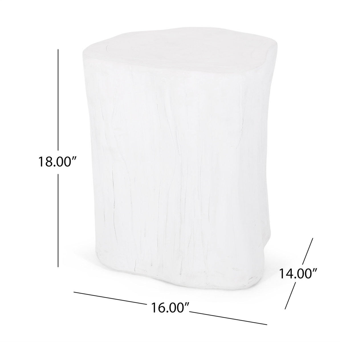 Orren Ellis Jardin Lightweight Concrete Side Table & Reviews | Wayfair