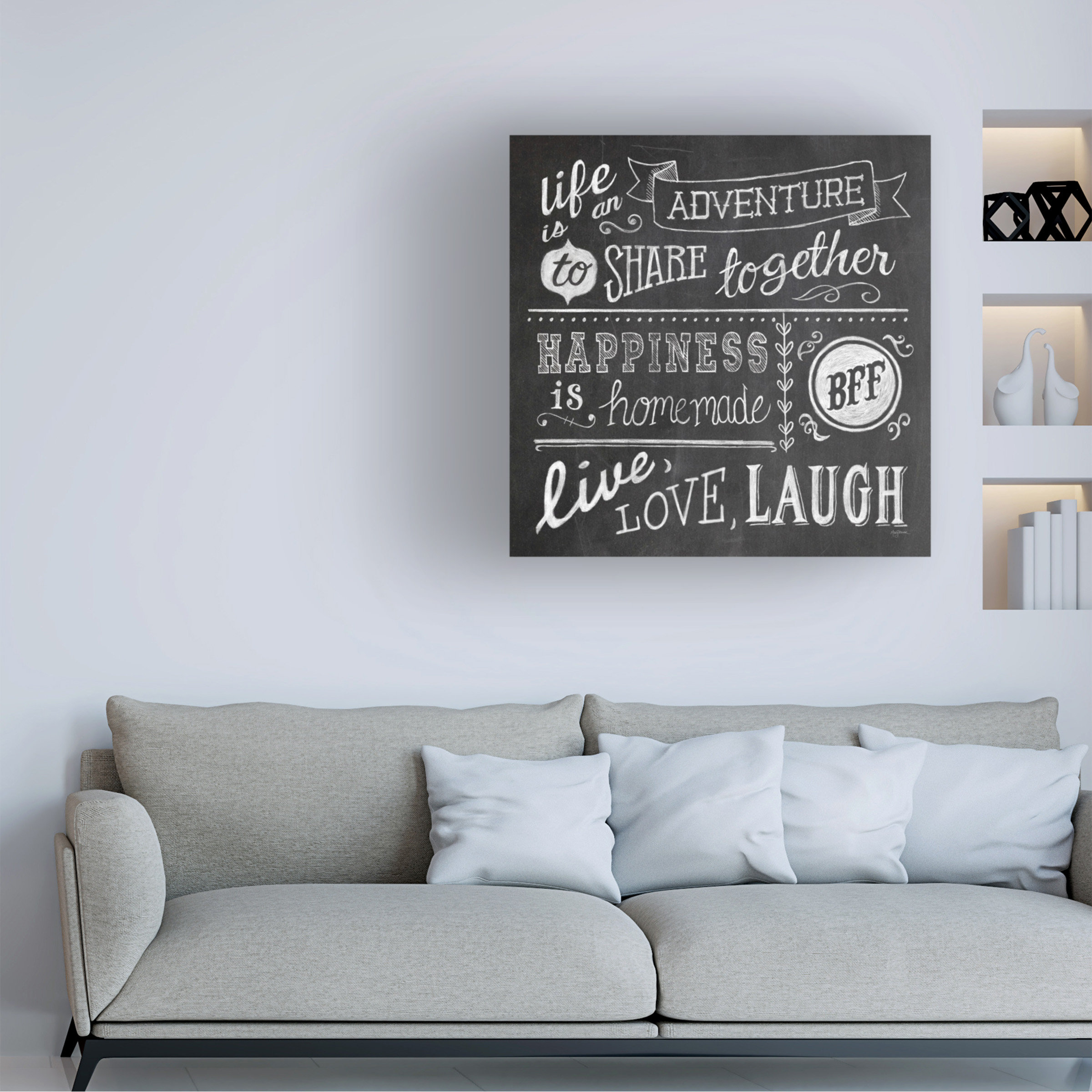 Trinx Summer Bouquet II by David Carter Brown - Wrapped Canvas Textual ...