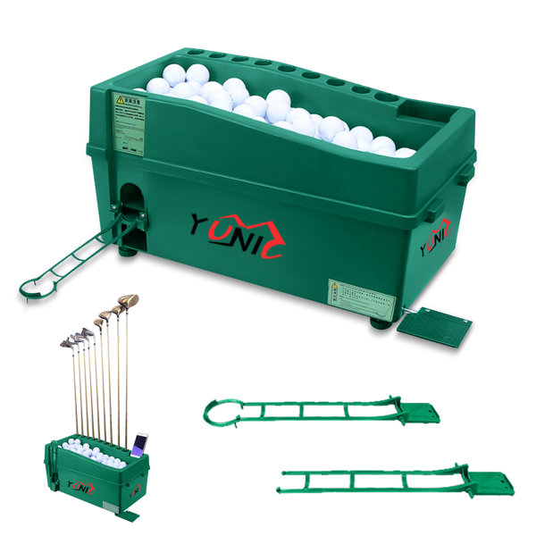 Yunic Golf Ball Dispenser Machine Powerless Automatic Tee Up, Golf ...