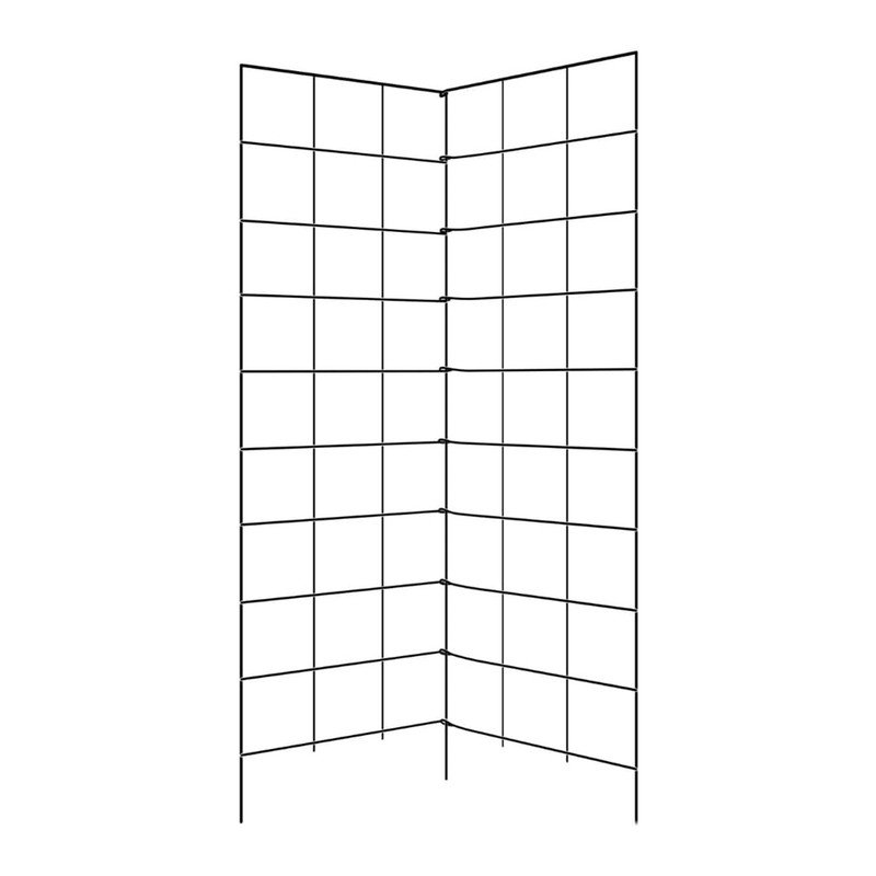 Arlmont & Co. Two Panel Folding Trellis for Outdoor Garden Plant ...