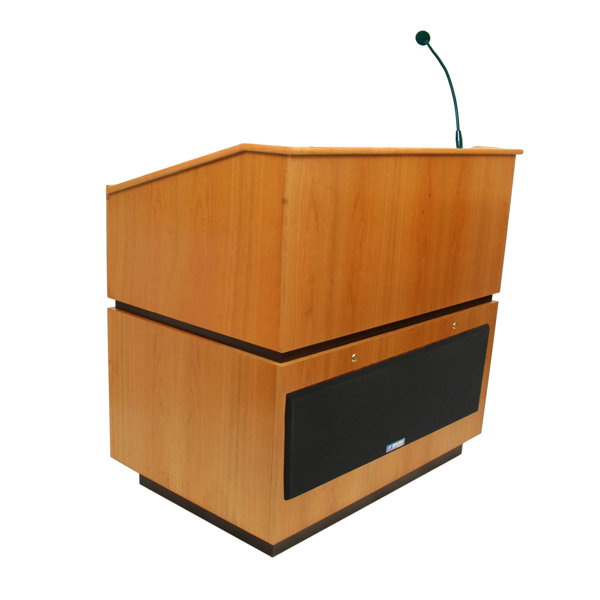 AmpliVox Sound Systems 42'' Full Podium with Wheels - Wayfair Canada