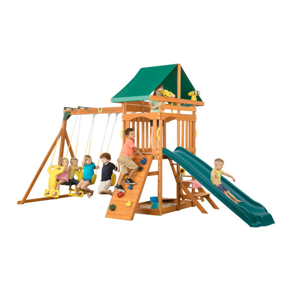 CreativeCedarDesigns Sky View Swing Set & Reviews | Wayfair