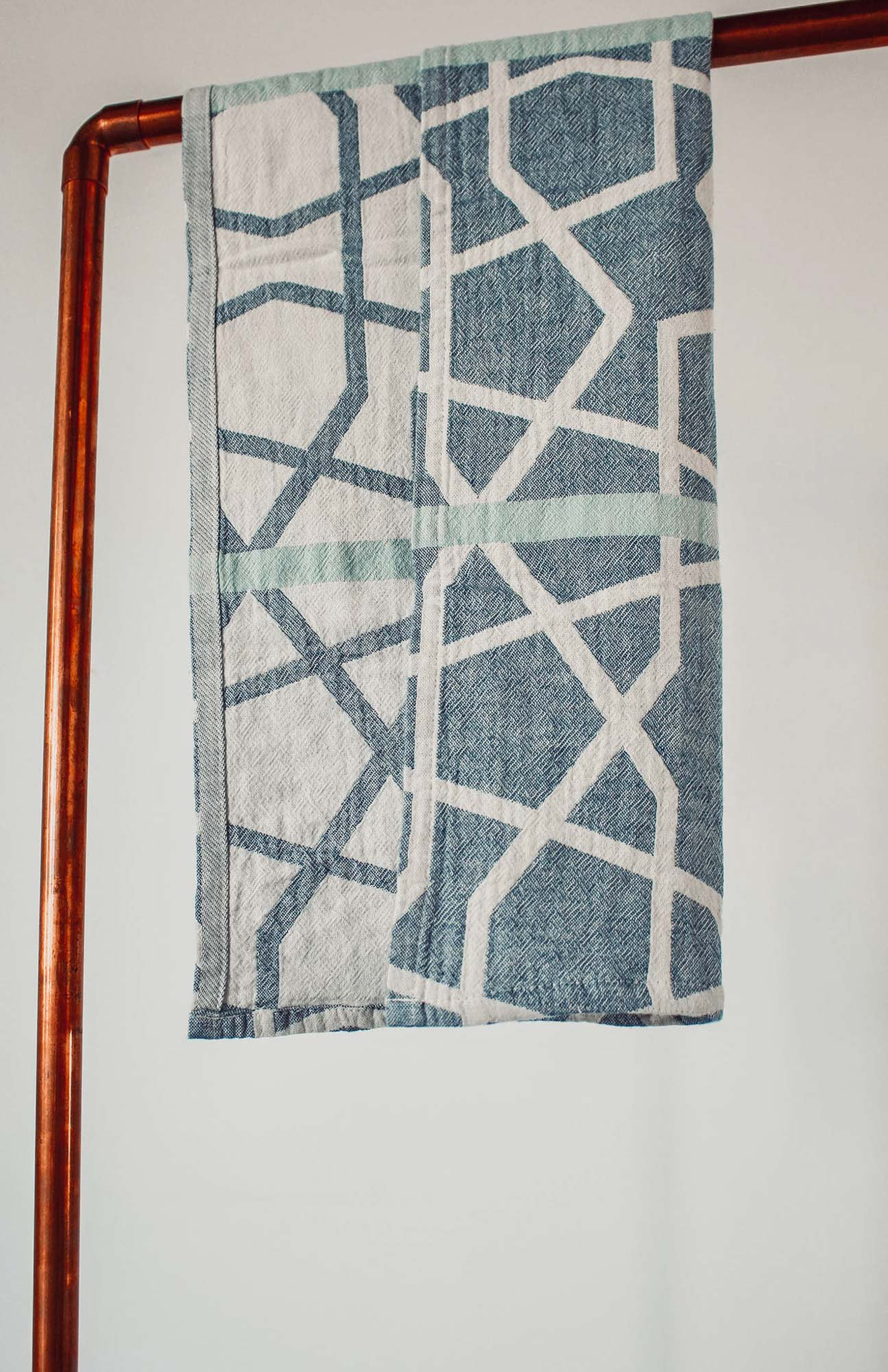 Wrought Studio Tea Towel - Mosaic - Black - Wayfair Canada