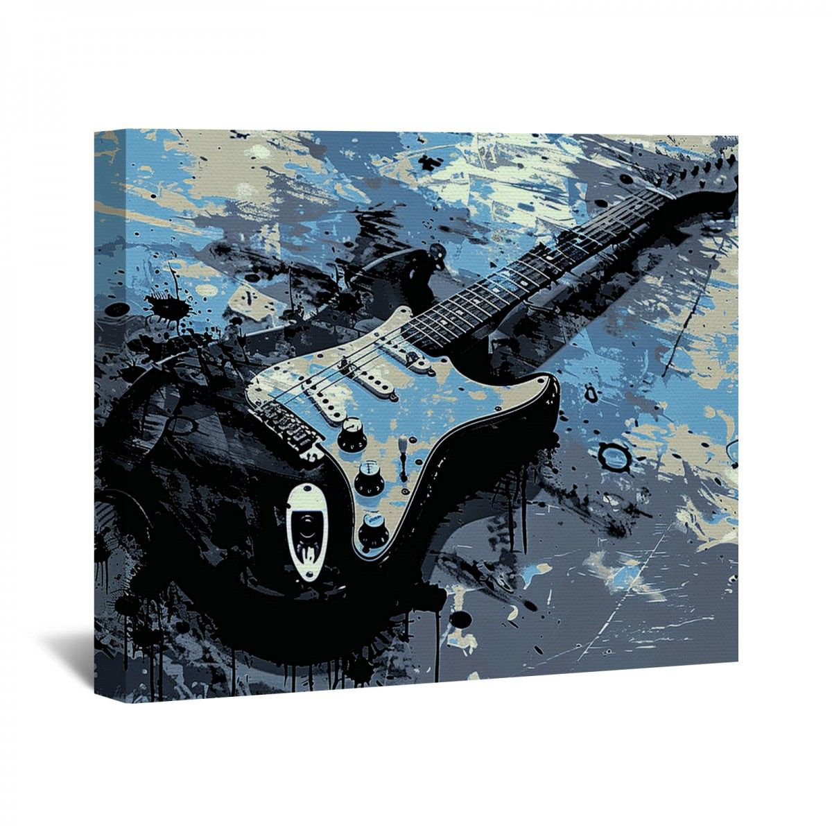 Latitude Run® Guitar Canvas Wrap - Music Wall Decor - Wayfair Canada