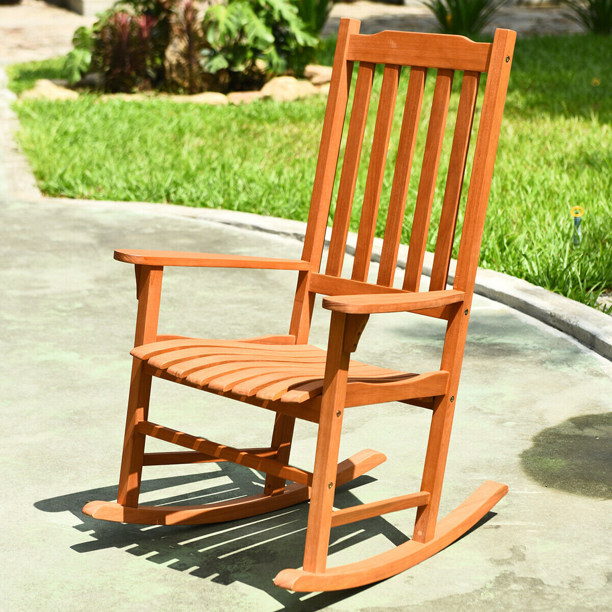 Rosecliff Heights Mckamey Double Rocking Chair & Reviews | Wayfair
