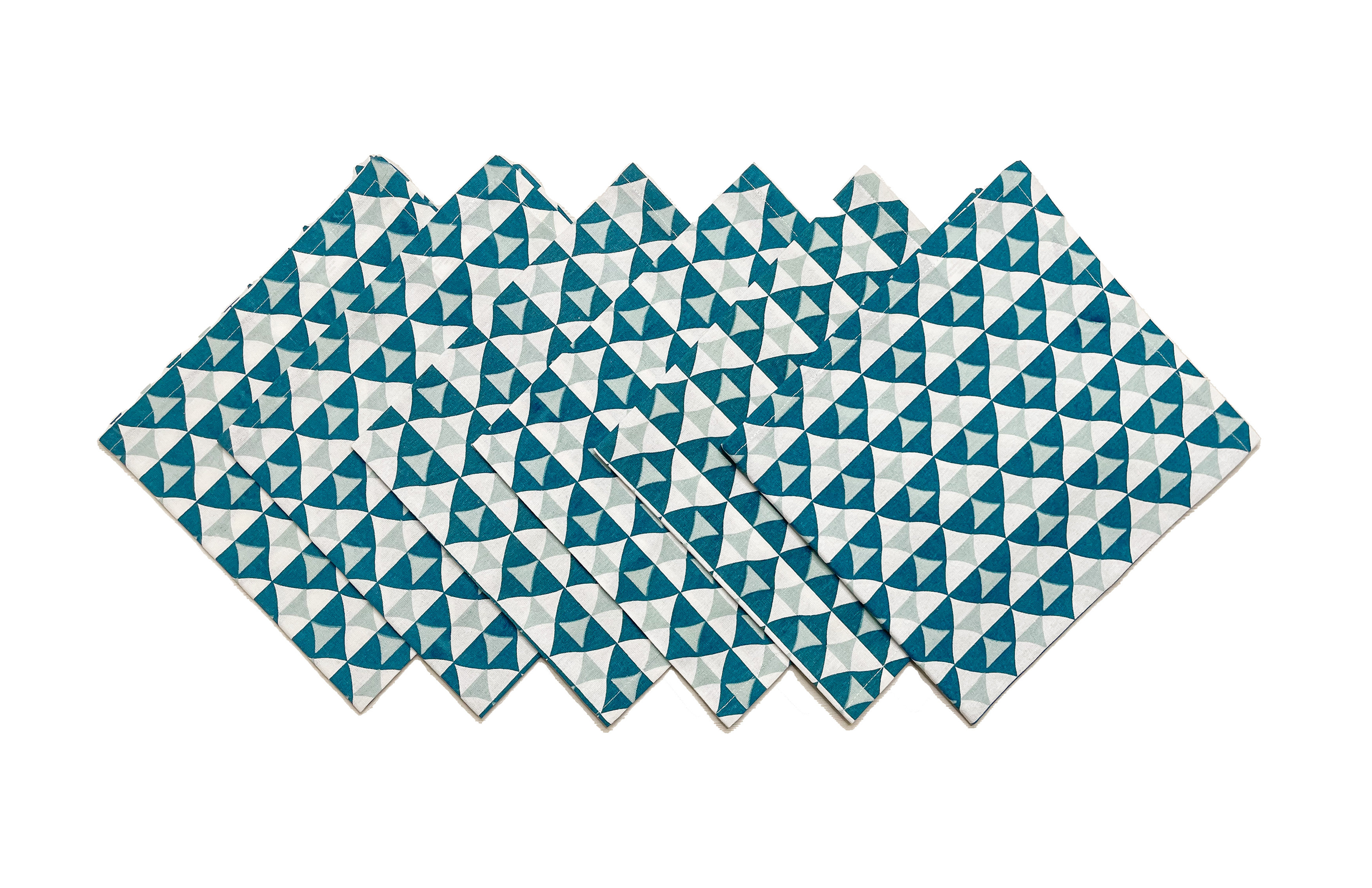 Corrigan Studio TRIANGLE NAPKIN SET OF 6 - Wayfair Canada