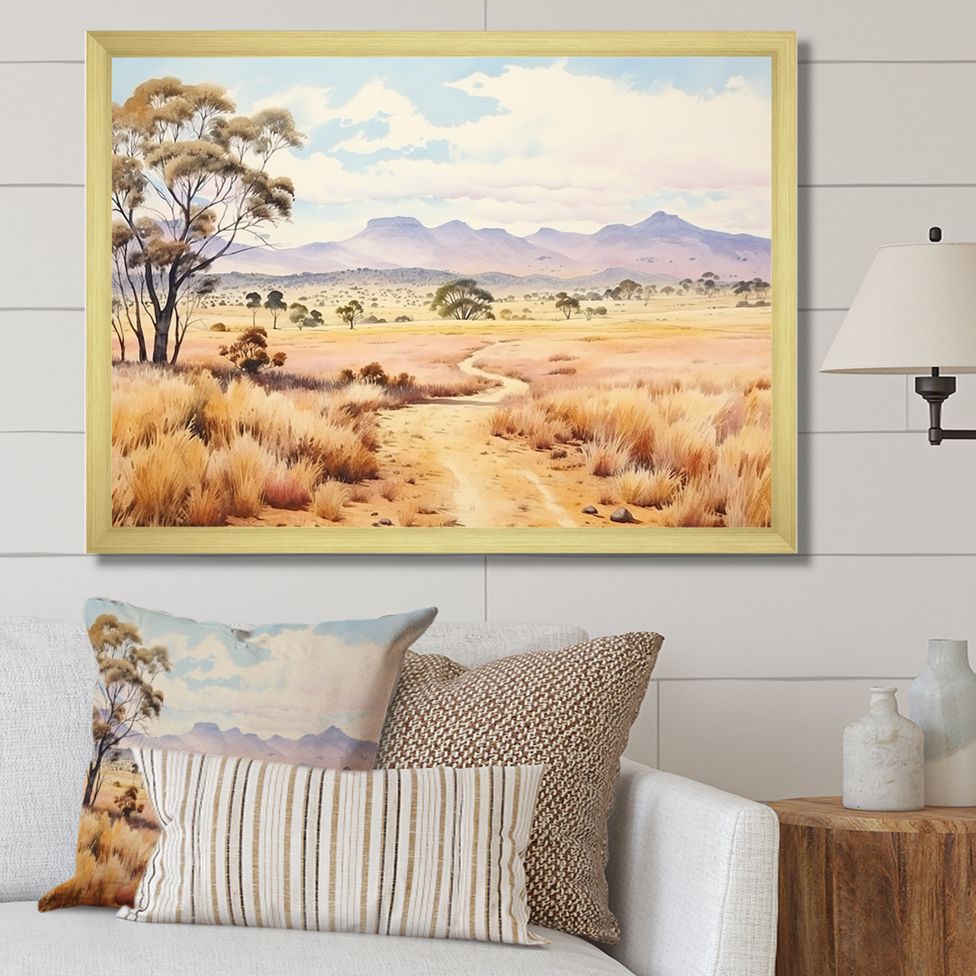 Lark Manor™ Australian Outback Landscape III - Australia Wall Art | Wayfair