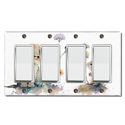 cat light switch plates