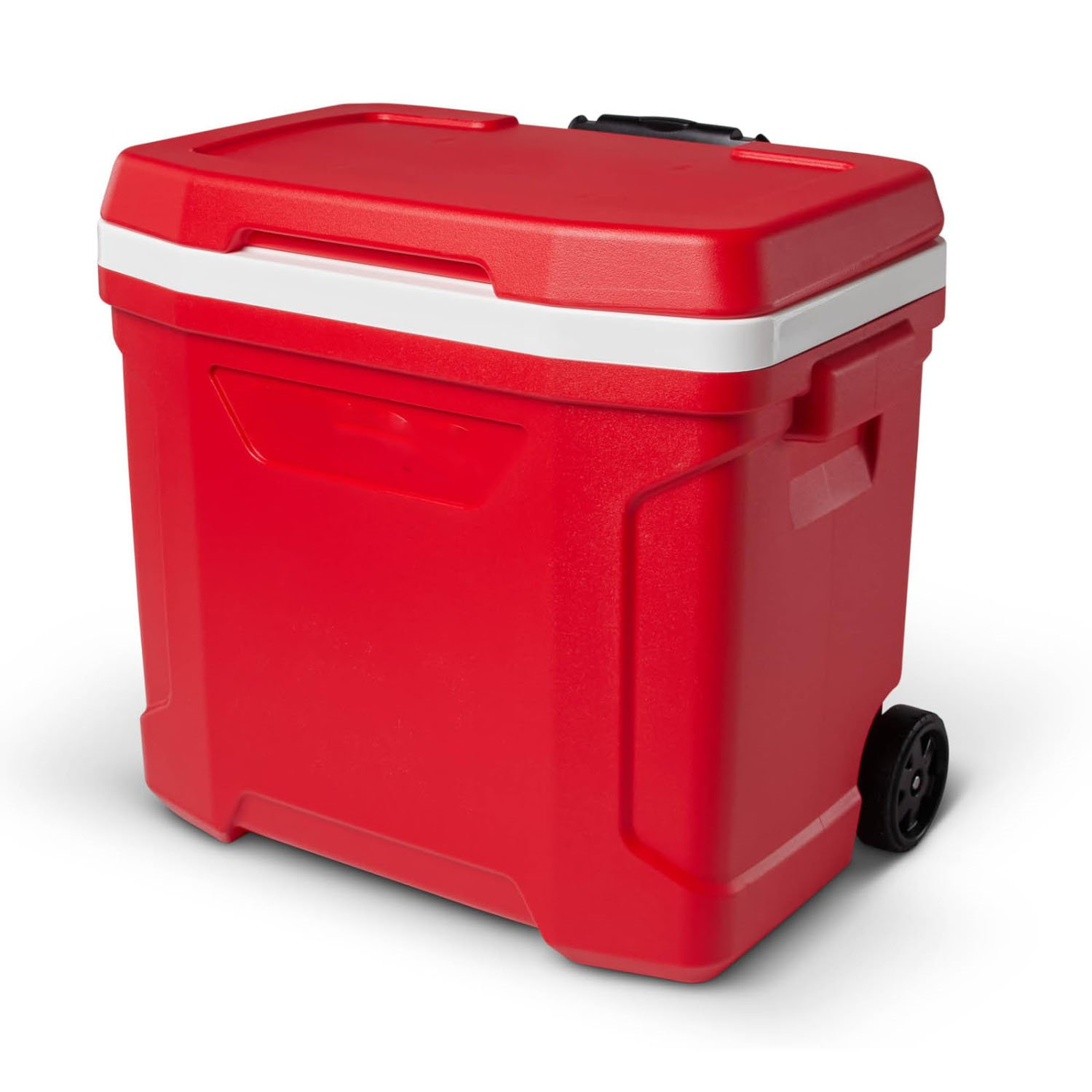 Ivy Bronx Cooler With Wheels, 28 Qt Hard Sided Ice Chest - Portable ...