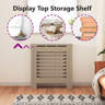 Symple Stuff Sarabia vidaXL Radiator Cover with Top Storage Shelf ...