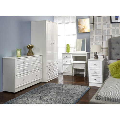 Fairmont Park Aquamarine 2 Door Manufactured Wood Wardrobe | Wayfair.co.uk