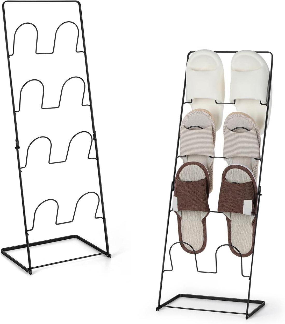 Rebrilliant 8 Pair Shoe Rack | Wayfair