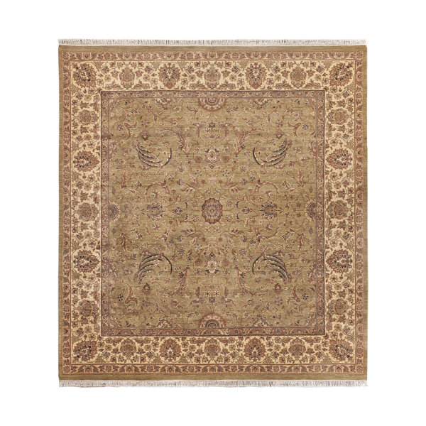Exquisite Rugs One-of-a-Kind 9'1" X 10' 2000s Wool Area Rug in | Wayfair