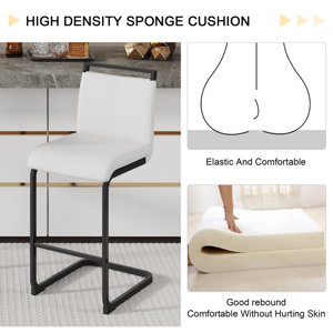 Latitude Run® Telauges 25'' Counter Stool& Reviews | Wayfair