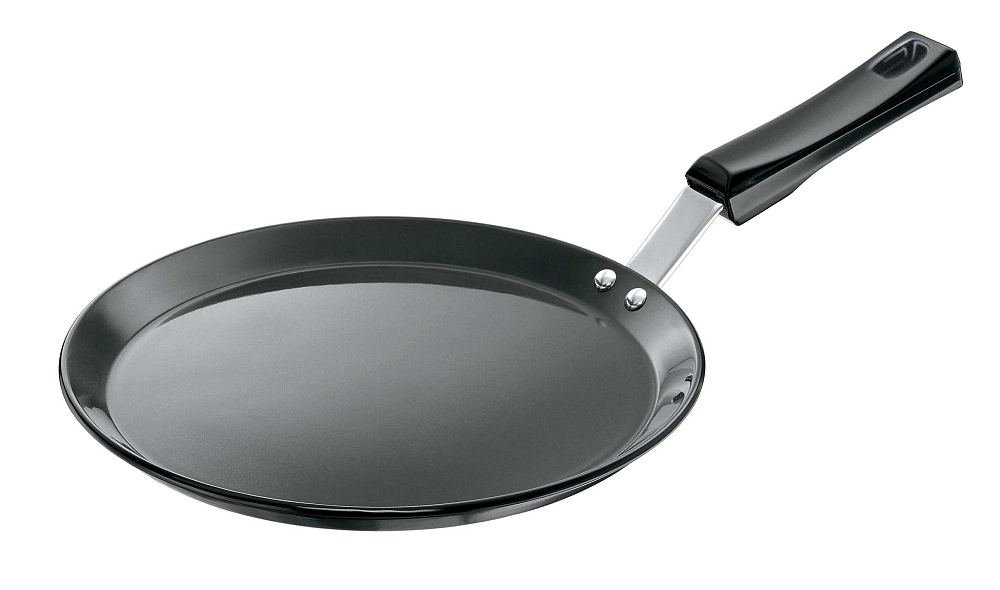 Futura Hard Anodised 10.24" Flat Tava Griddle with Plastic Handle | Wayfair