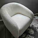 Ivy Bronx Kiptin 31.7'' W Upholstered Modern Comfort 360 Degree Swivel ...