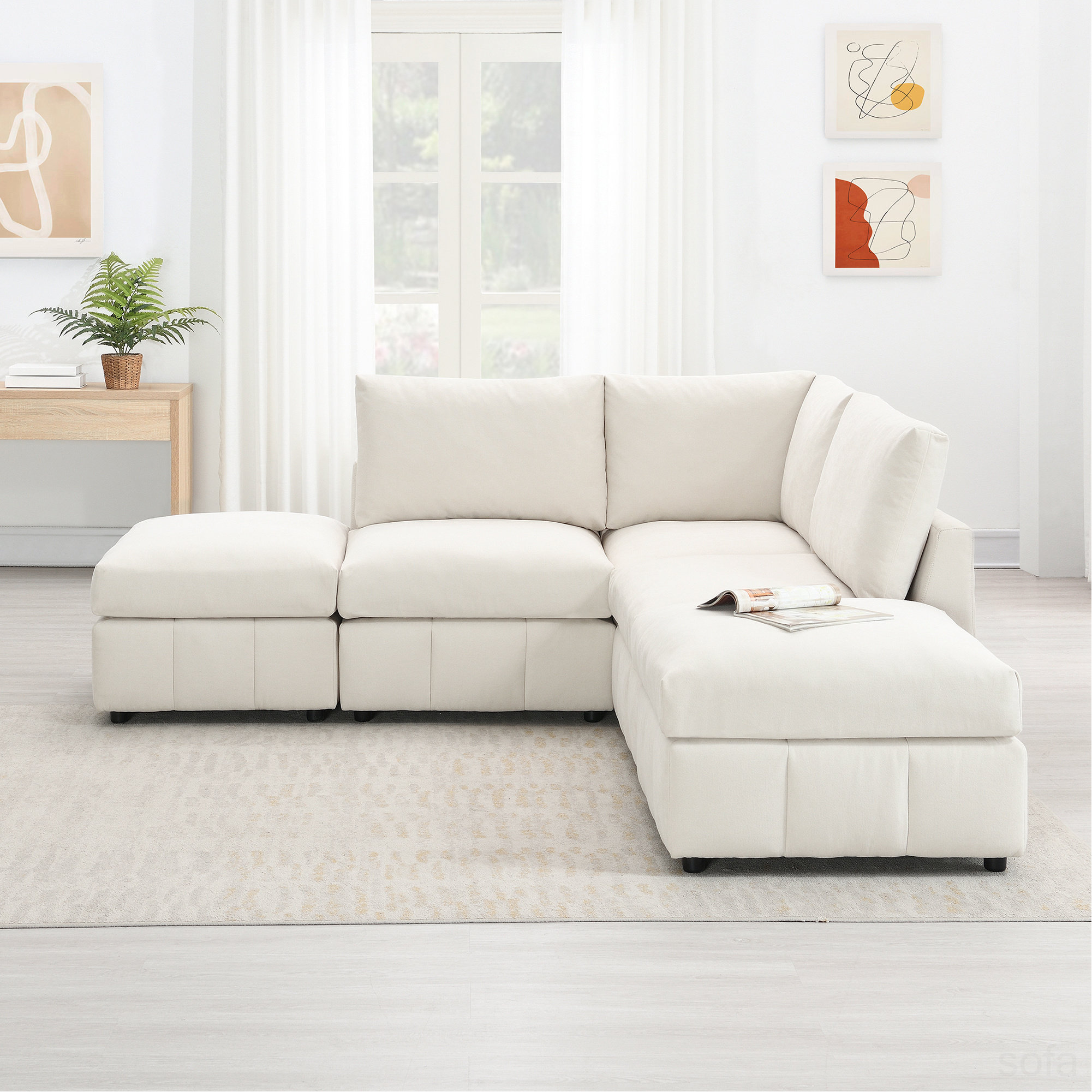 Latitude Run® Canapé modulaire Dourous - Wayfair Canada
