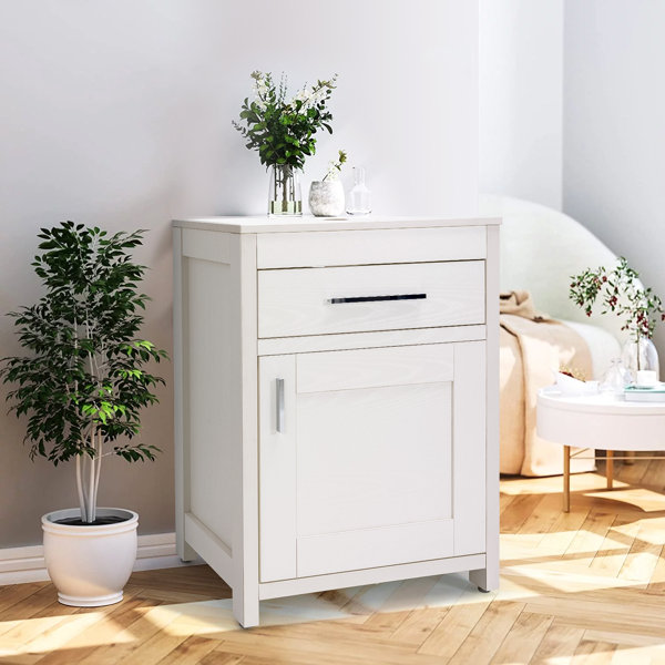 KGAR 23.6'' Single Bathroom Vanity Base Only in White | Wayfair