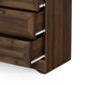 Ophelia & Co. DELANEY 4-Drawer Dresser With Rustic Design And Faux Wood ...