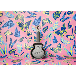 Lodge Cast Iron Guitar Skillet with Dolly Logo | Wayfair