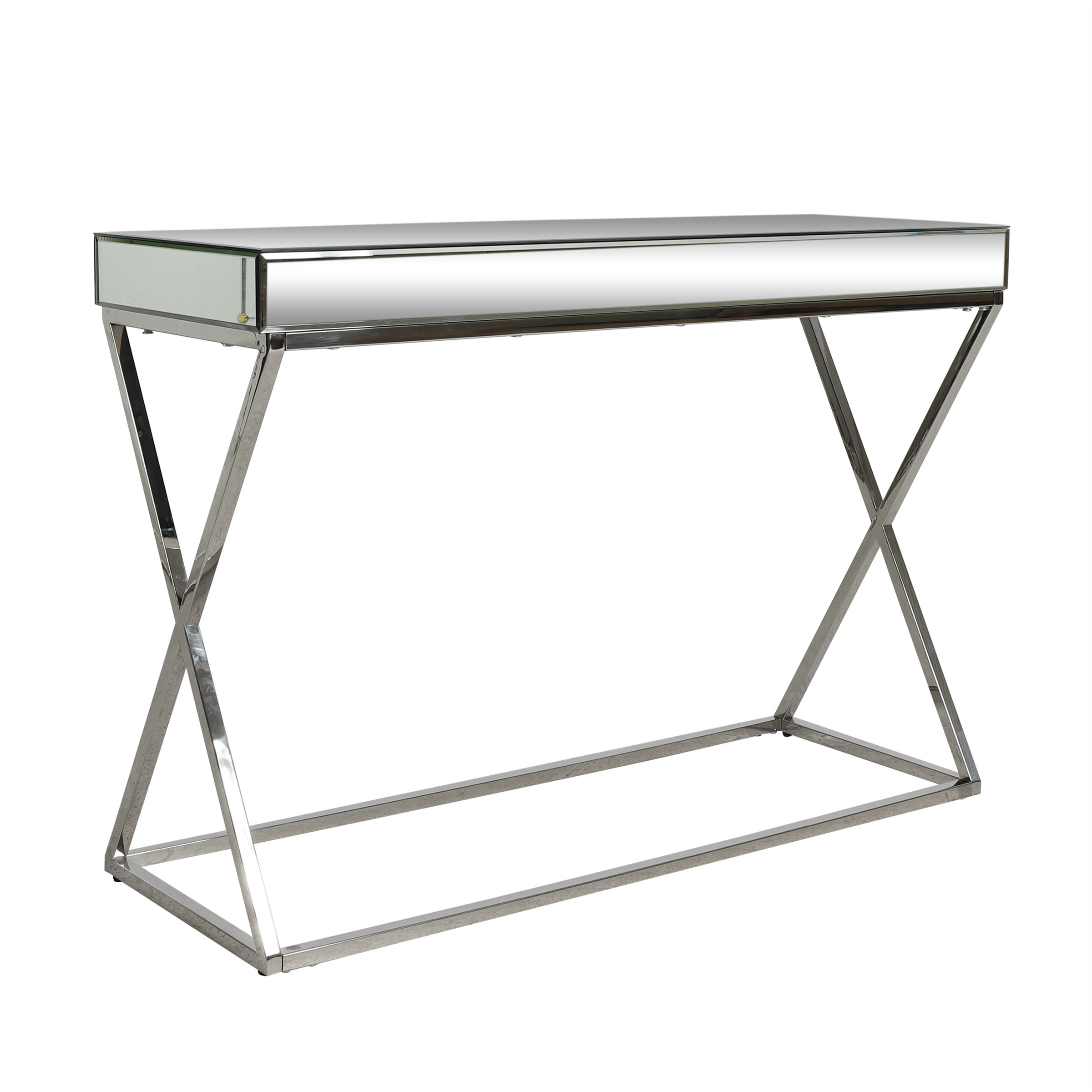 Latitude Run® Modern Glam Mirror Console Table | Wayfair