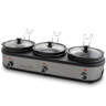 Mega Chef 2.5 Qt. Triple Slow Cooker and Buffet Server & Reviews | Wayfair