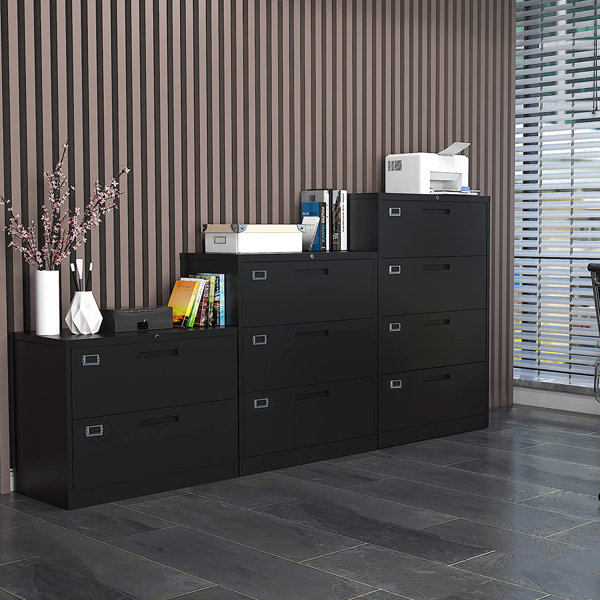 Latitude Run® 2-Drawer Lateral Filing Cabinet & Reviews | Wayfair