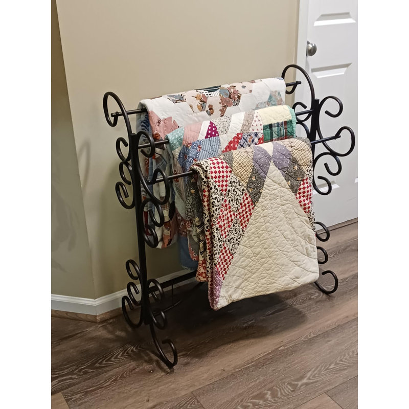 Red Barrel Studio® Unique Design Blanket Rack | Wayfair