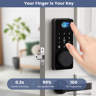 SRHSL Keyless Tactile Buttons, Customized Access with App Monitoring ...