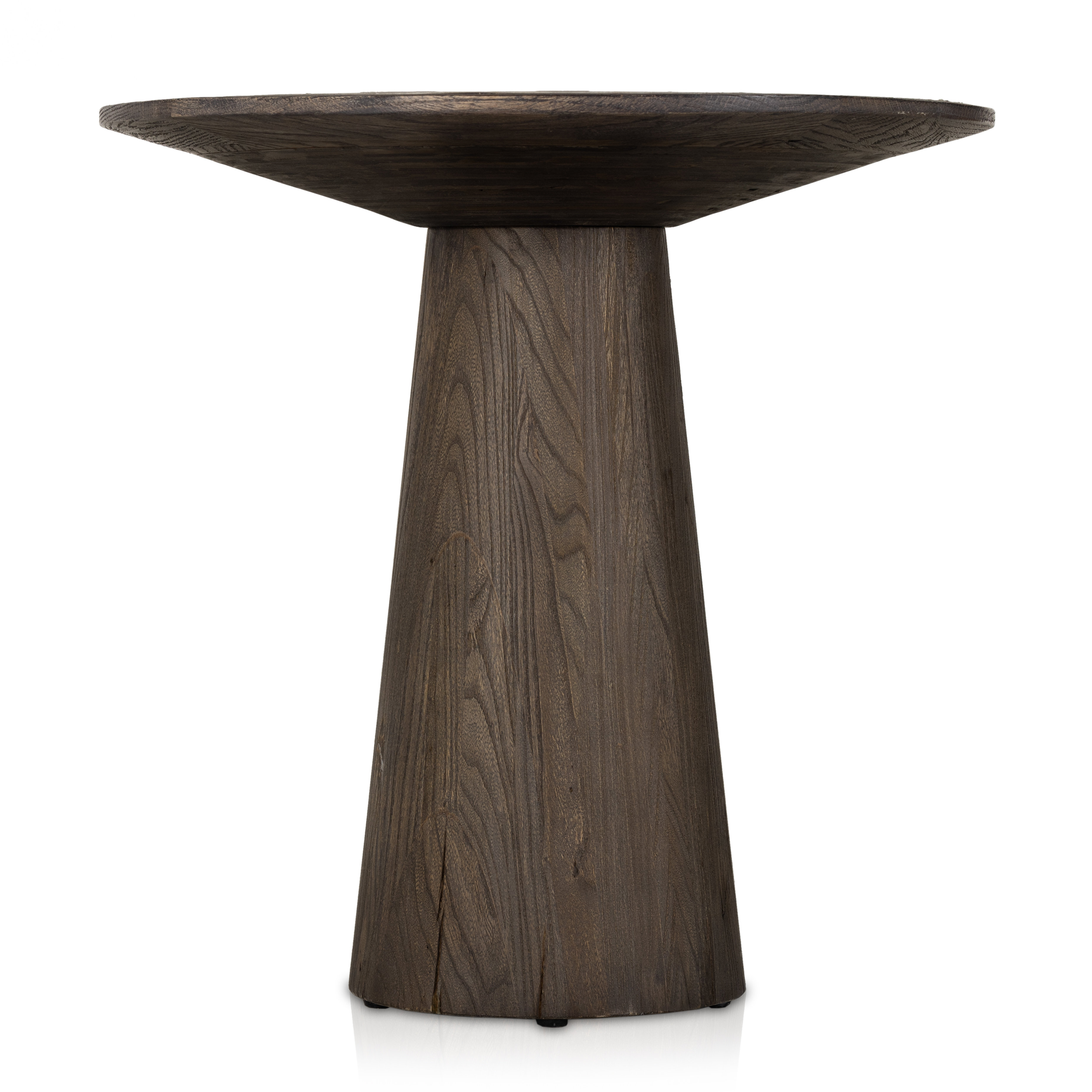Loon Peak® Coedy Genuine Marble Pedestal End Table | Wayfair