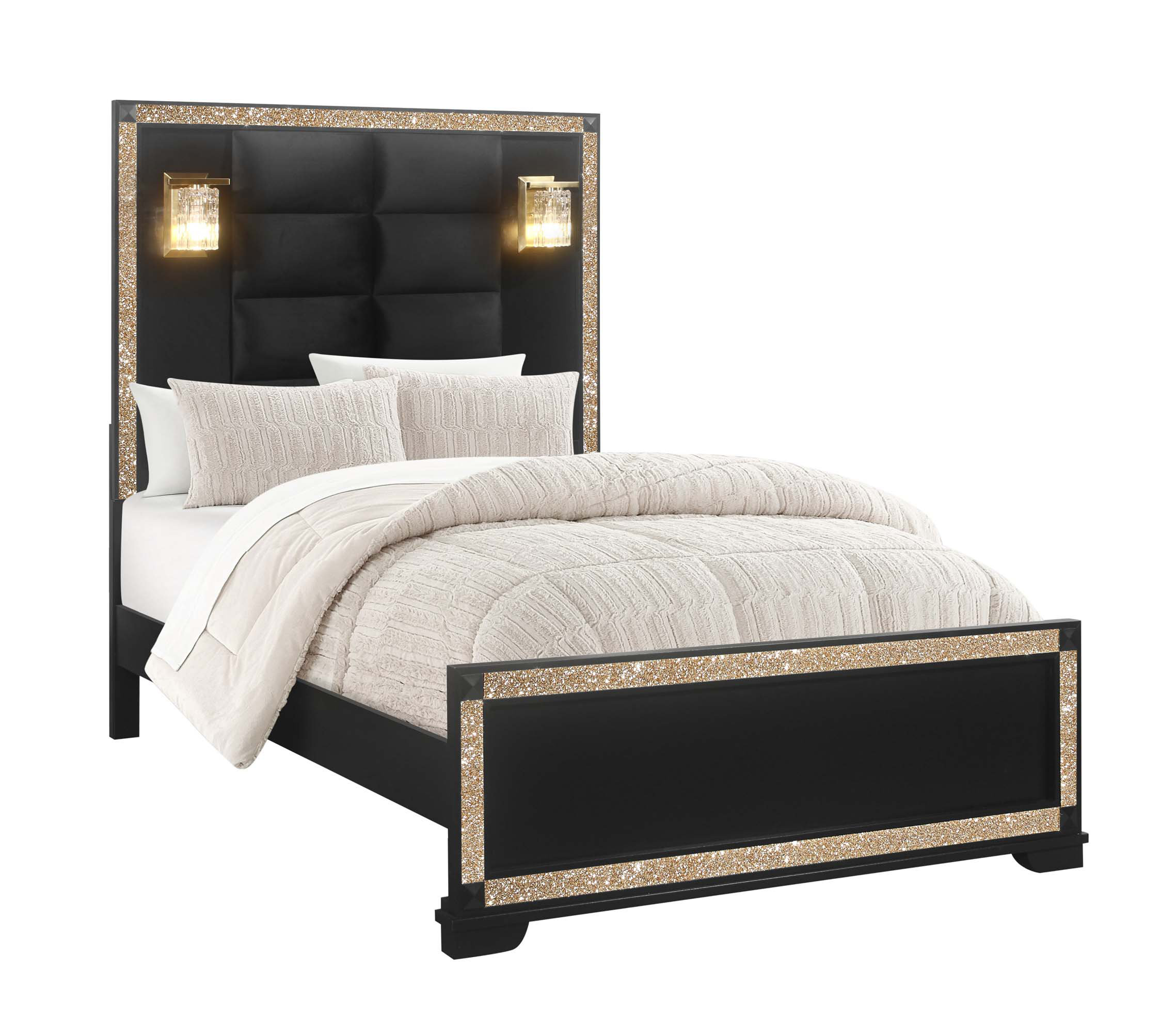 Corrigan Studio® LIVELY / BED WITH LAMPS | Wayfair