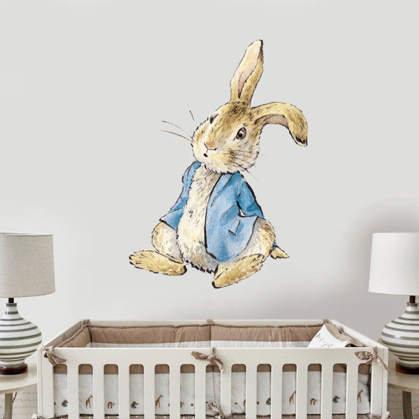 Themed Peter Rabbit Non-Wall Damaging Wall Decal | Wayfair.co.uk