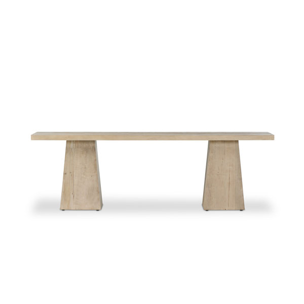Foundry Select Atlas Console Table-Bleached Alder | Wayfair