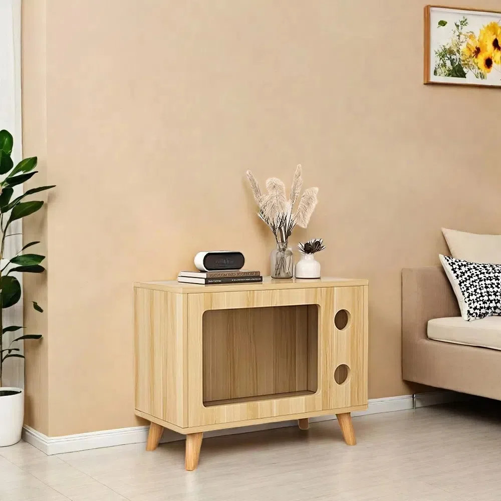 AWORET Modern Minimalist Cat House Side Table | Wayfair