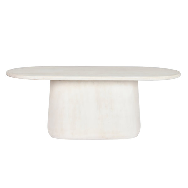 Ebern Designs Millian Oval Solid Wood Dining Table | Wayfair.co.uk