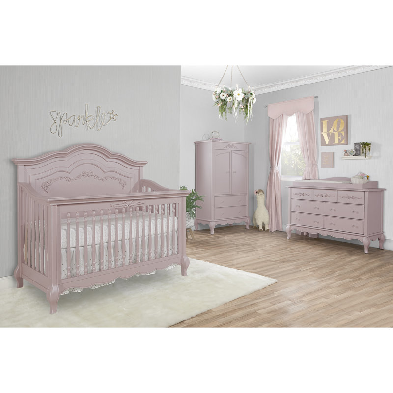 Evolur Aurora 5-in-1 Convertible Crib & Reviews | Wayfair