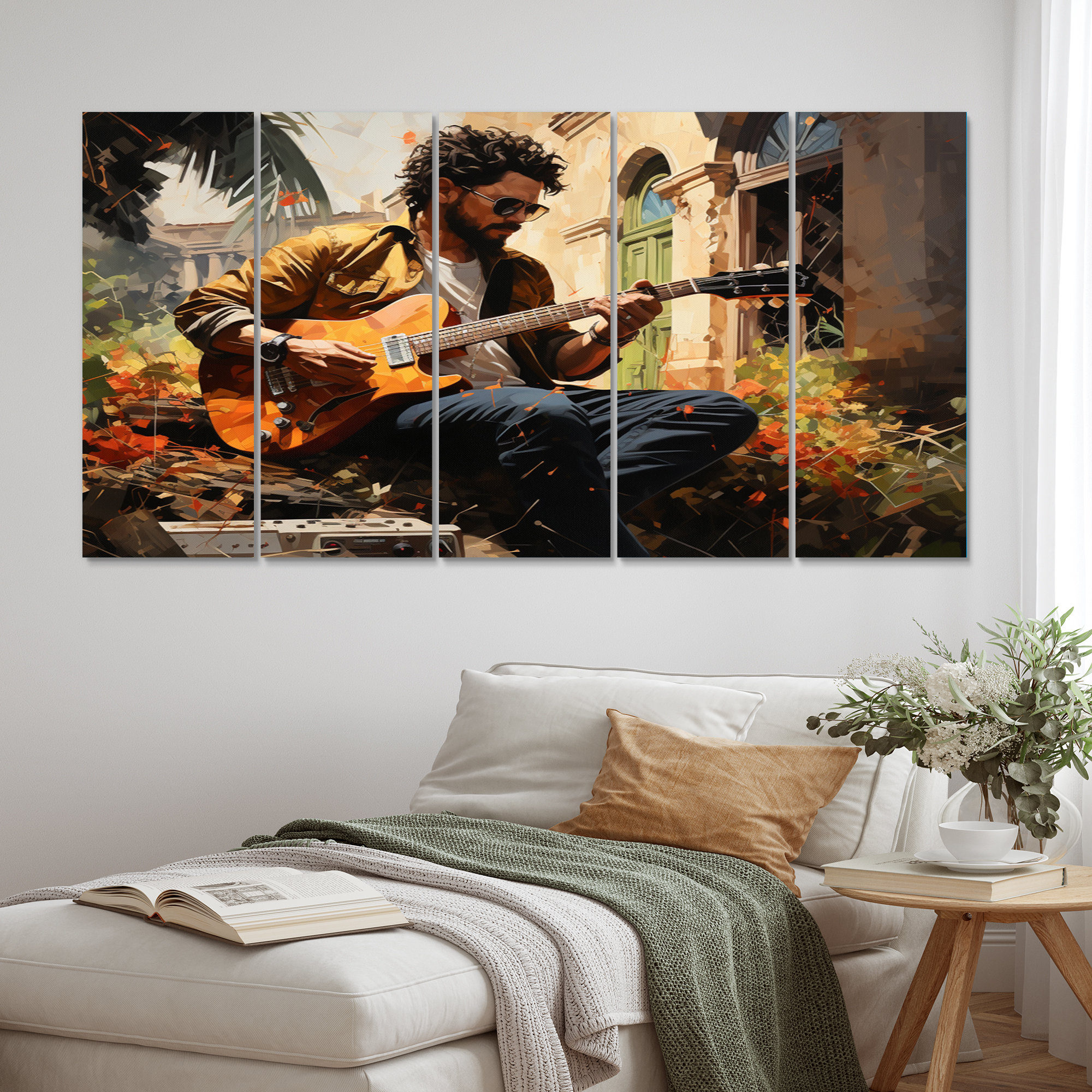 Winston Porter Music Reggae Vibes II On Canvas 5 Pieces Print | Wayfair