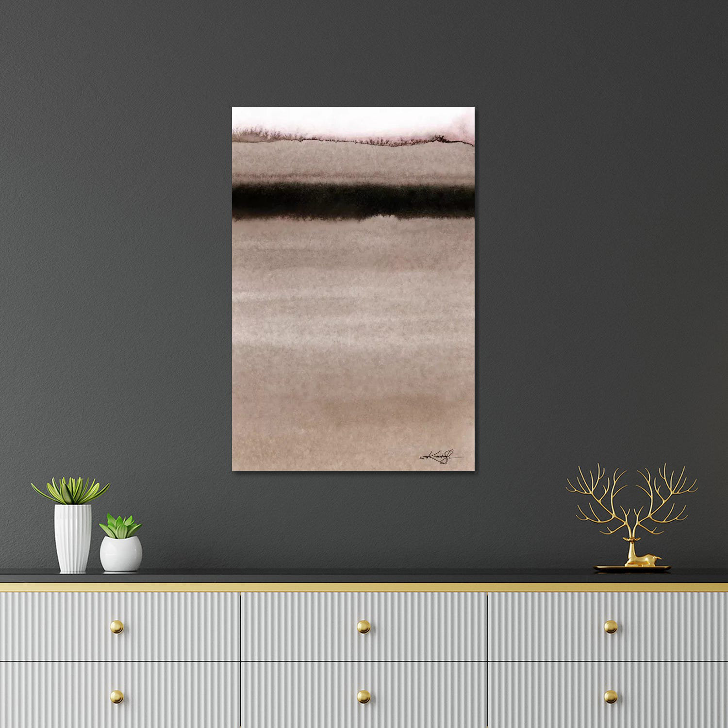 Ivy Bronx Serene Moments V by Kathy Morton Stanion - Unframed Graphic ...