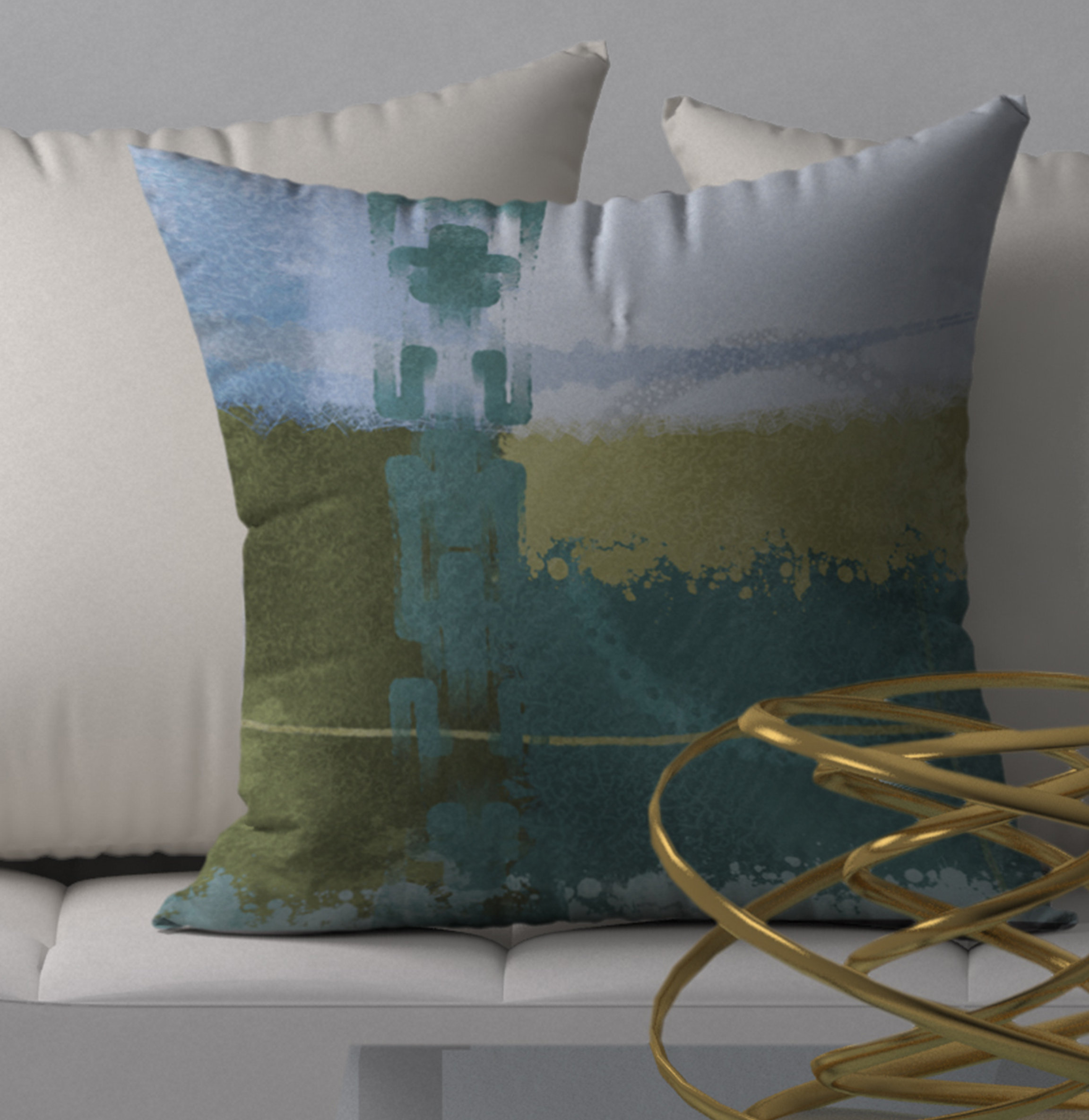 LeRoi Products Simple Spice Square Pillow Cover & Insert | Wayfair
