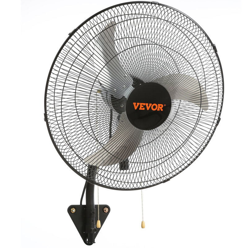 VEVOR 27.2'' Oscillating Wall Mounted Fan Fan & Reviews | Wayfair