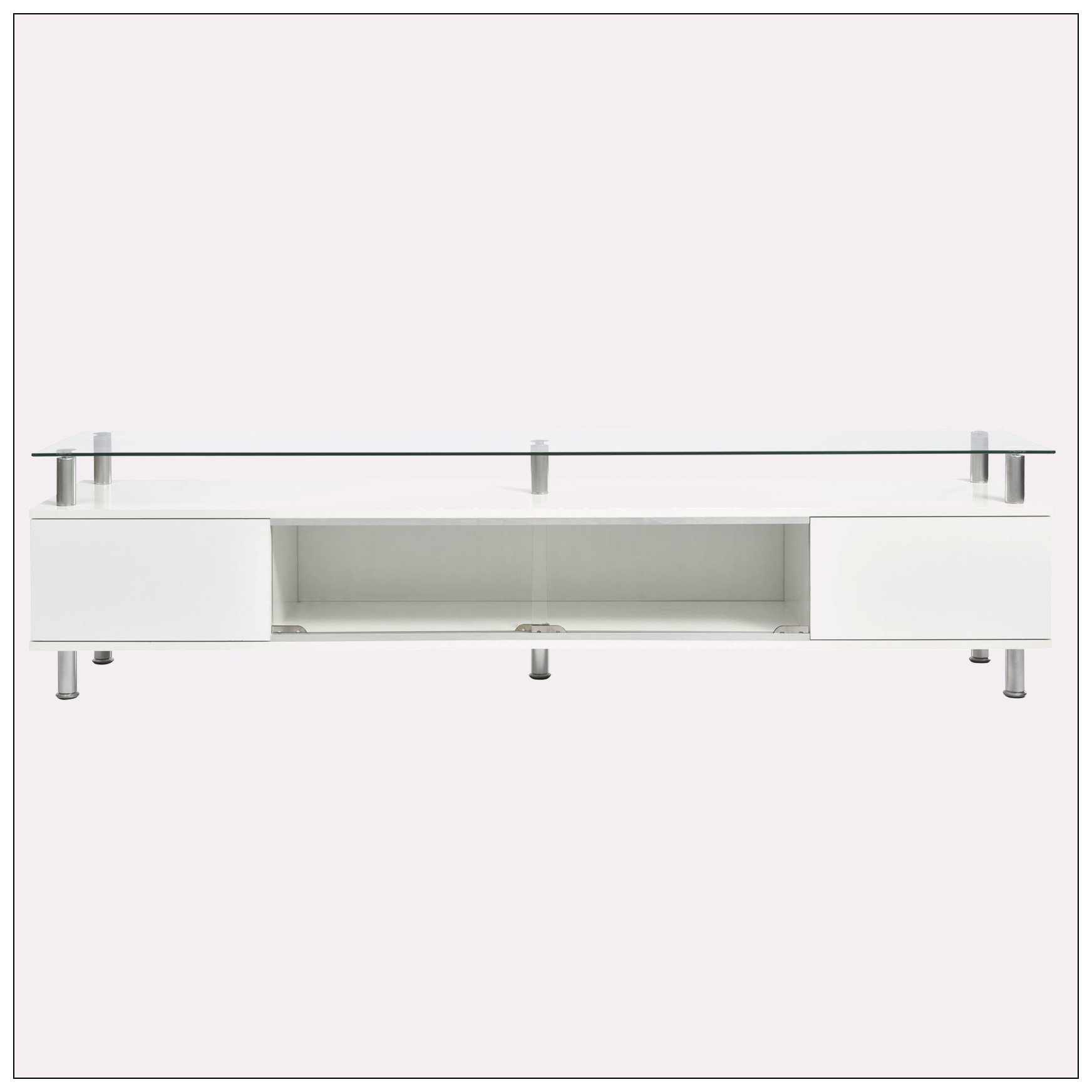 Wrought Studio™ Armondo 67.30'' W Storage Credenza | Wayfair